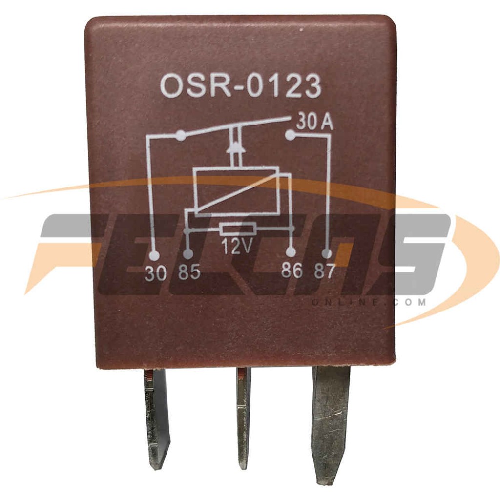 Felcas | ⚡Relex Mini Aux 4P 12V 30A Volkswagen Gol - OSR-0123
